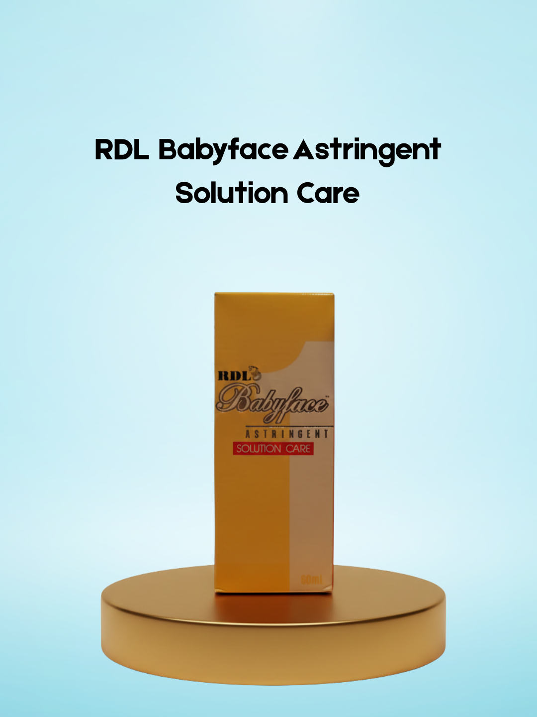 RDL Babyface Astringent Solution Care – Tonique professionnel pour per ...